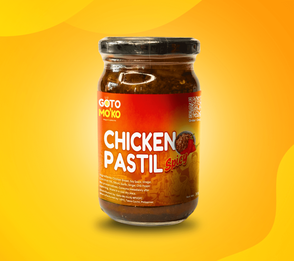 Chicken Pastil Spicy - Goto Mo Ko